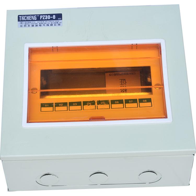 太湖城电气经济型PZ30-8回路箱明装暗装家装总配电箱空箱_参数_报价_图片-建筑装饰-华东五金网